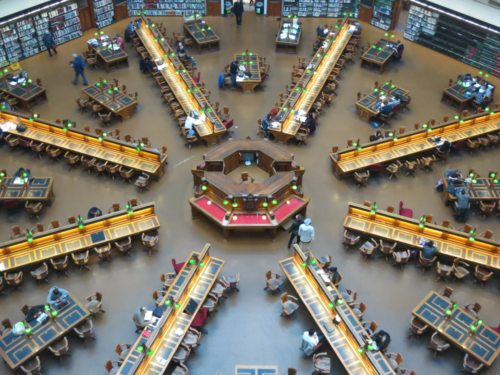 Melbourne Open House: State Library of Victoria – La Trobe Reading Room ...